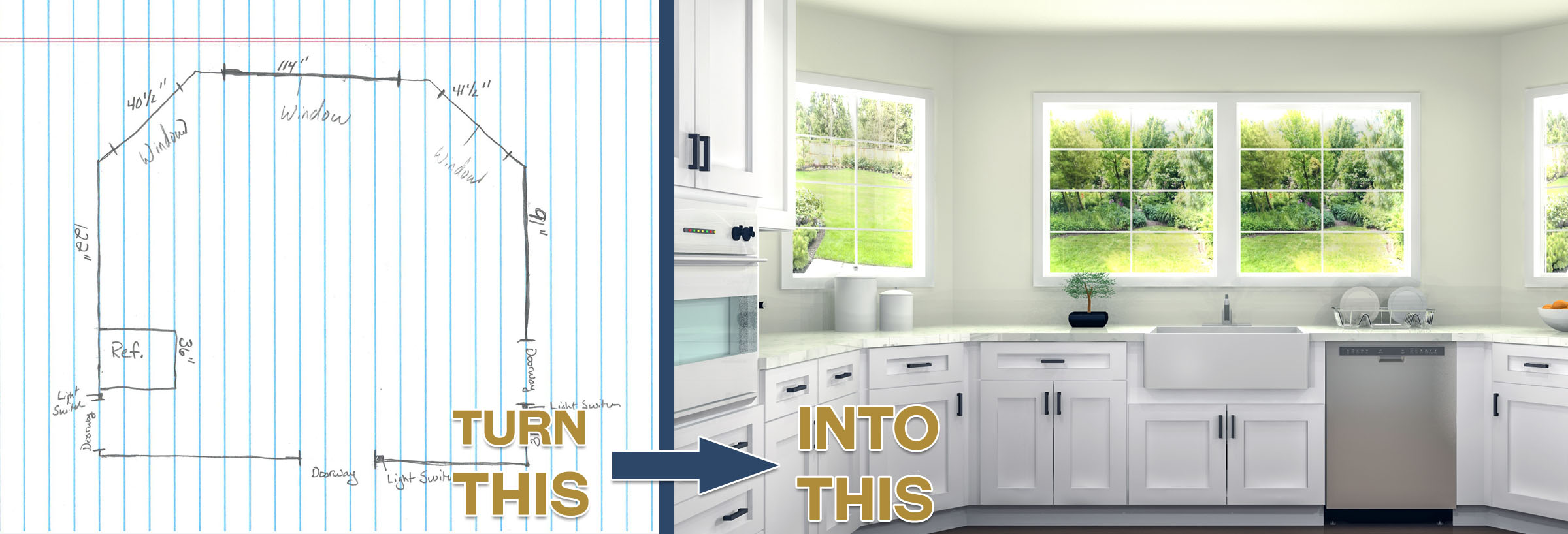 Get started with your free 3D design! – MANA Kitchens